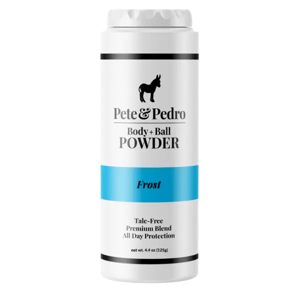 PETE & PEDRO Frost Body & Balls Talc-free Powder Deodorant Absorbs Sweat In Groin, Privates, & Feet - One-color
