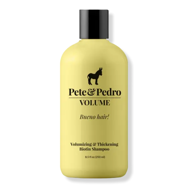PETE & PEDRO Volume Thickening & Strenghtening Biotin Shampoo For Thinning, Fine Hair