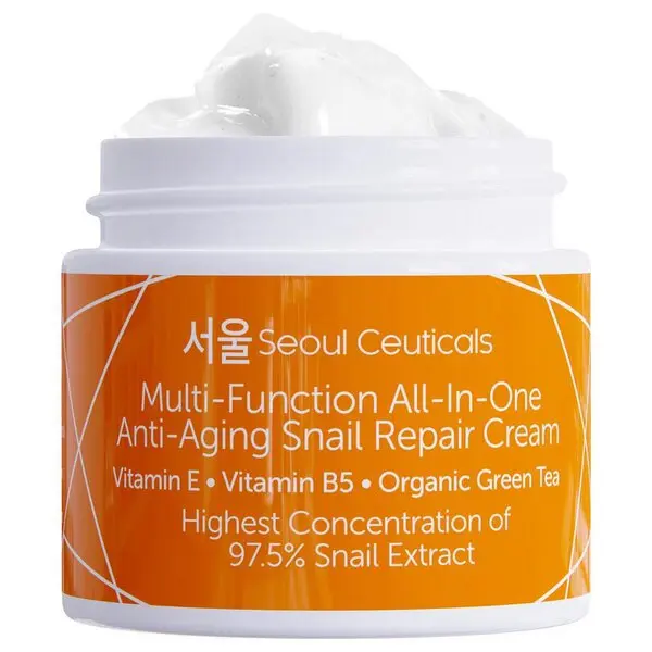 SEOUL CEUTICALS Korean Skin Care Multi-function All-in-one Anti-aging Snail Repair Cream - One-color