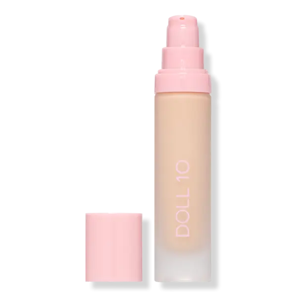 DOLL 10 T.c.e This Covers Everything Super Coverage Serum Makeup With Peptides - Fair/light