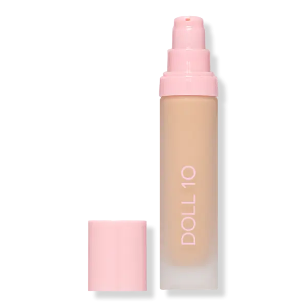 DOLL 10 T.c.e This Covers Everything Super Coverage Serum Makeup With Peptides - Light/medium