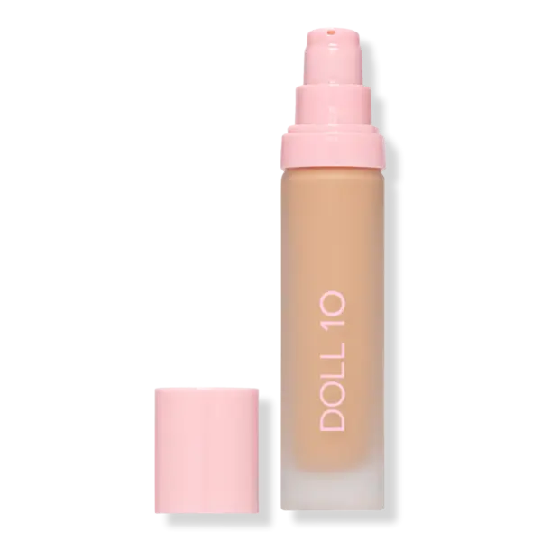 DOLL 10 T.c.e This Covers Everything Super Coverage Serum Makeup With Peptides - Medium