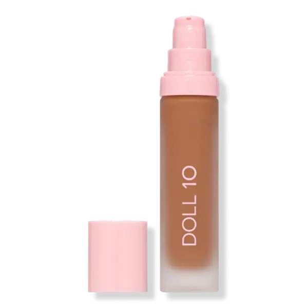 DOLL 10 T.c.e This Covers Everything Super Coverage Serum Makeup With Peptides - Deep/rich