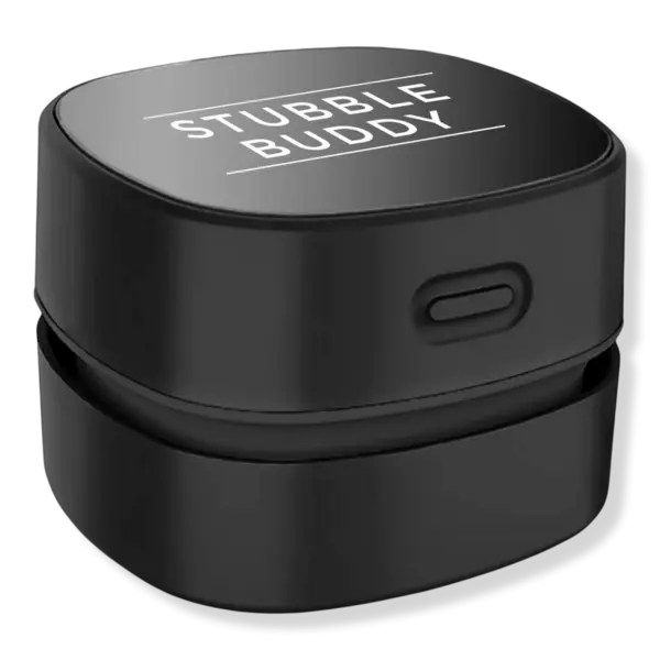 PETE & PEDRO The Stubble Buddy The Beard, Mustache & Manscaping Cleanup Trimmings Mini-vacuum Tool - One-color