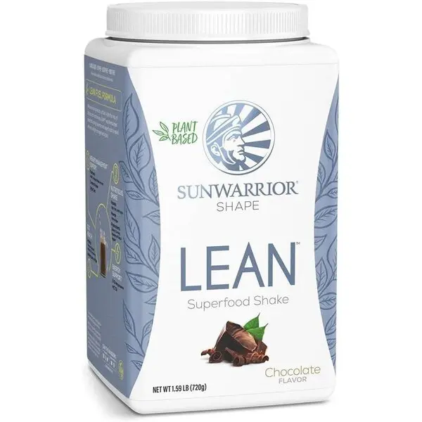 SUNWARRIOR Lean Superfood Shake Chocolate 720 Grams - One-color