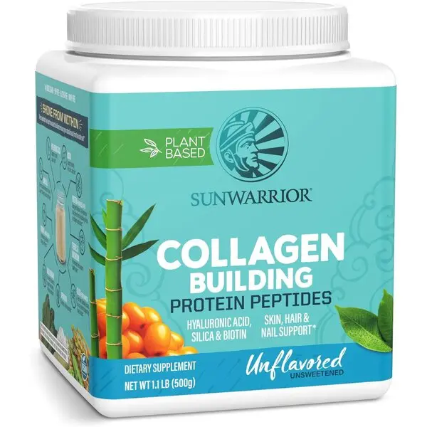 SUNWARRIOR Collagen Builder Unflavored 500 Grams - One-color