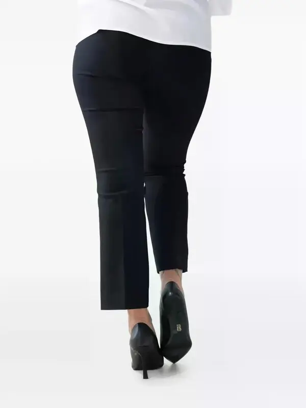 CARACTÈRE Button-fastening Flared Trousers