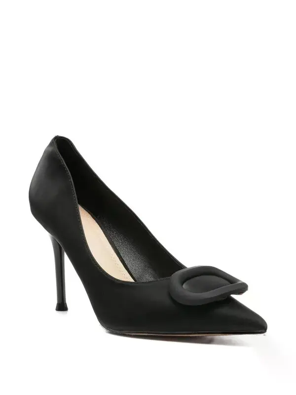 TWENTY FOURHAITCH Buckle-detail Pointed Pumps