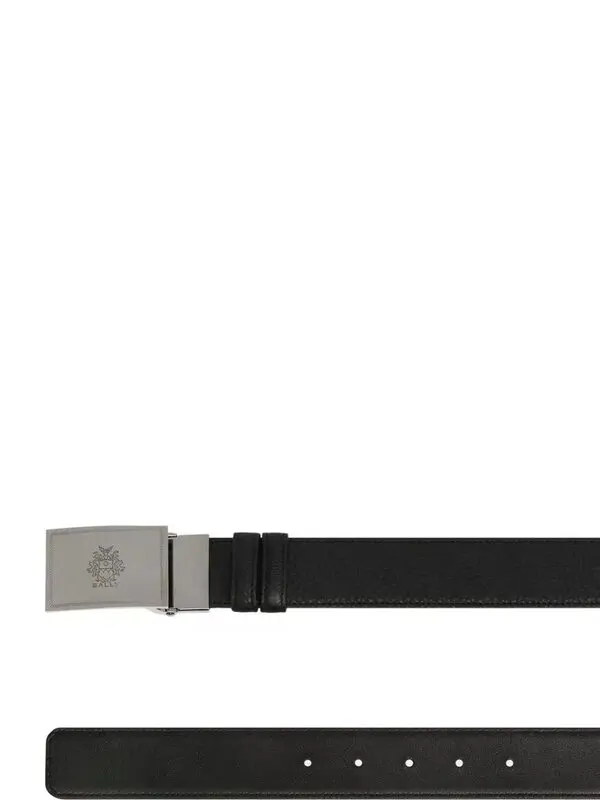 Bally Crest-plaque Reversible Belt