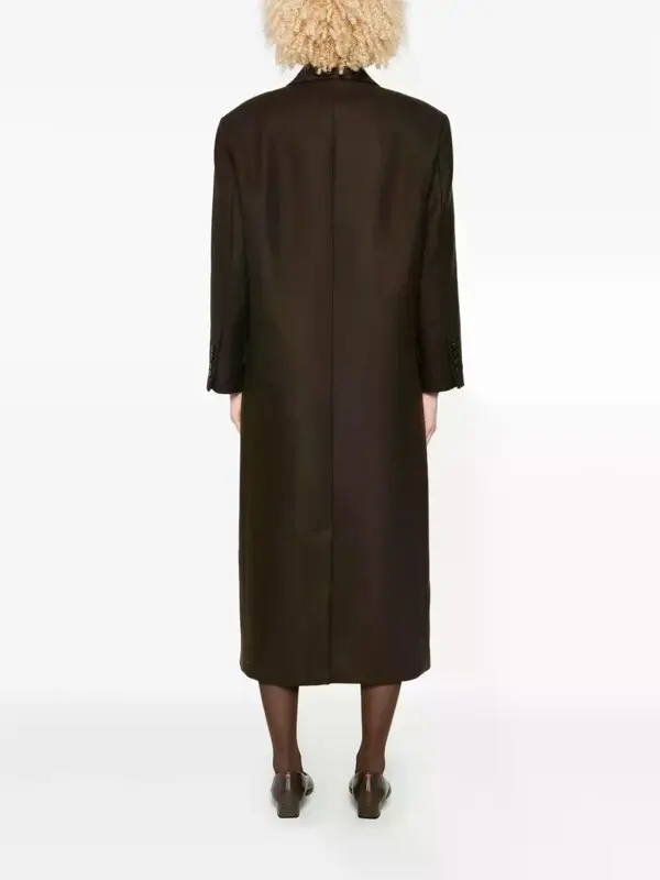 Sandro Buttoned Double-breasted Coat