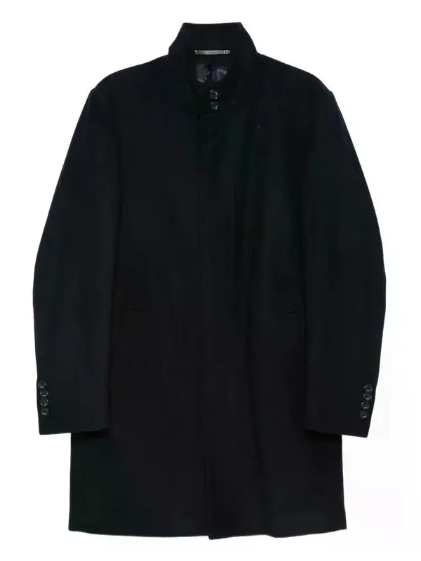 Karl Lagerfeld Wool-blend Single-breasted Coat