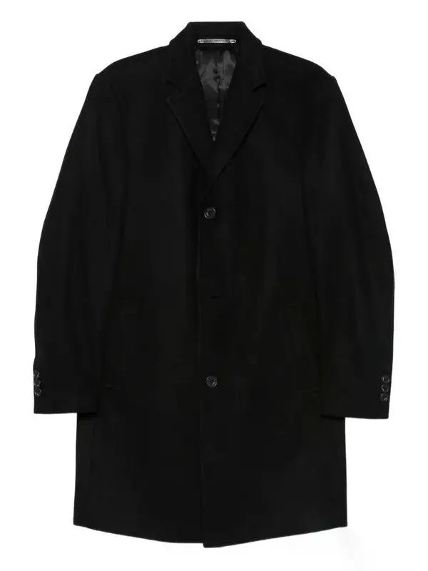Karl Lagerfeld Wool Blend Single-breasted Coat