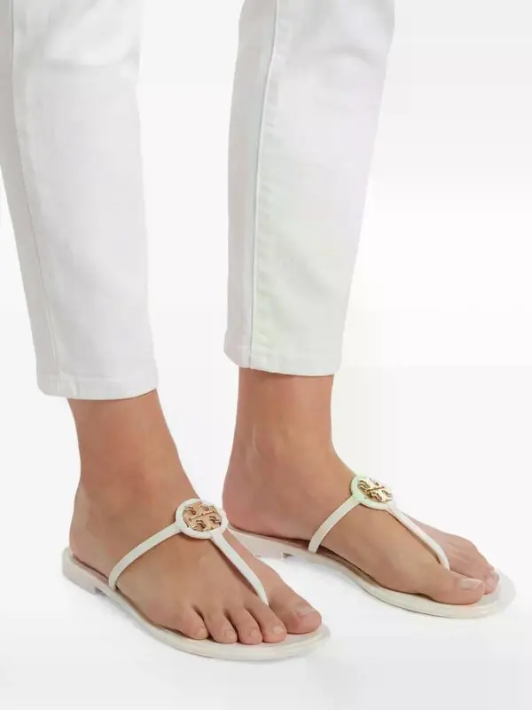 Tory Burch Mini Miller Jelly Sandals - Neutrals