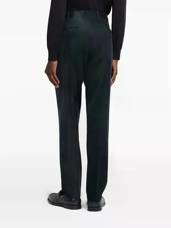 Zegna Cashmere-blend Corduroy Trousers