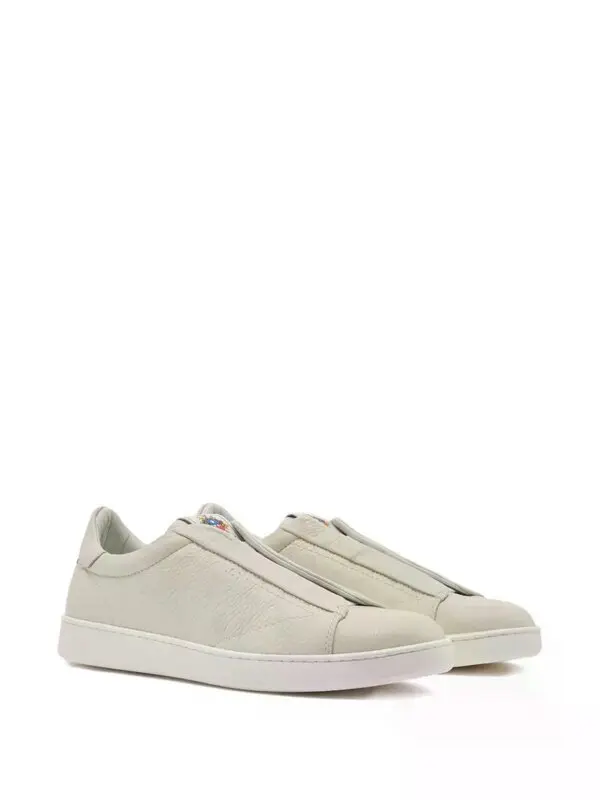 Bally Grained Leather Sneakers