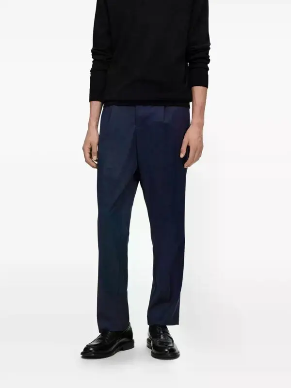 SELECTED Drawstring Straight-leg Trousers