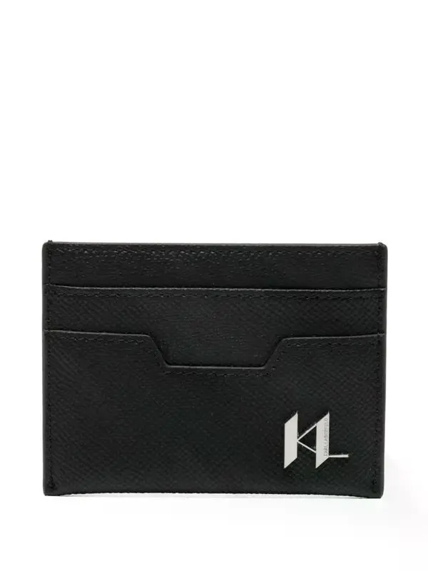 Karl Lagerfeld K/monogram Cardholder - Black