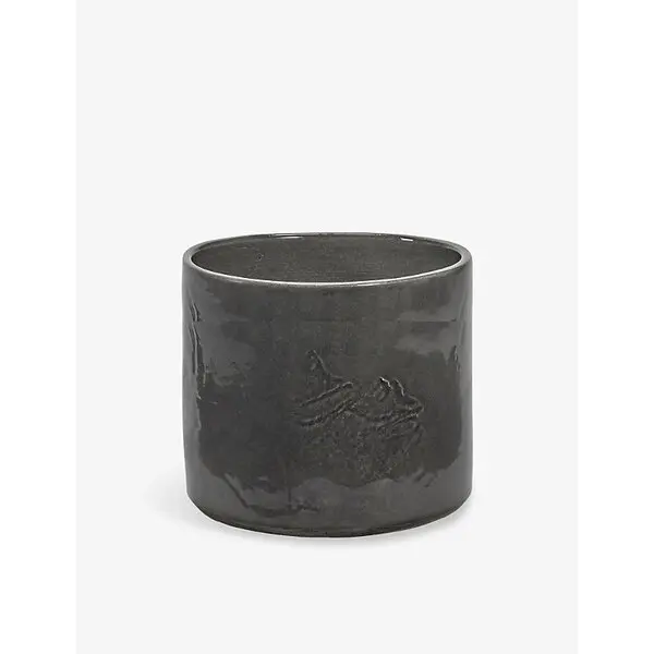 SERAX Vaso 02 Terracotta Plant Pot 22cm - Anthracite