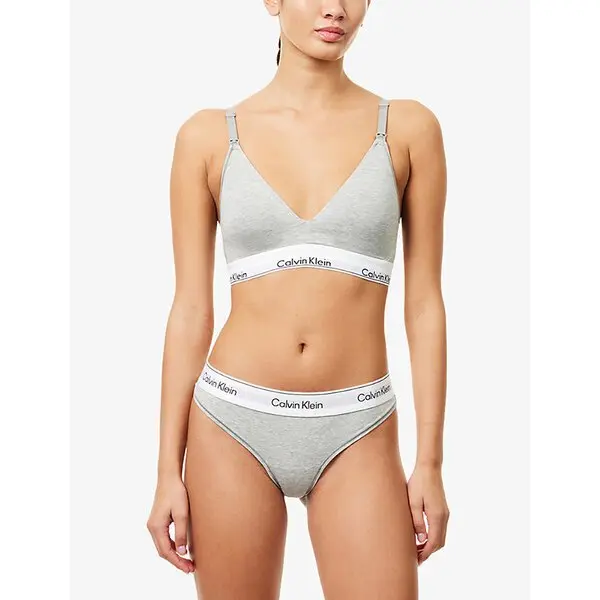 Calvin Klein Icon Modal Cotton-blend Thong