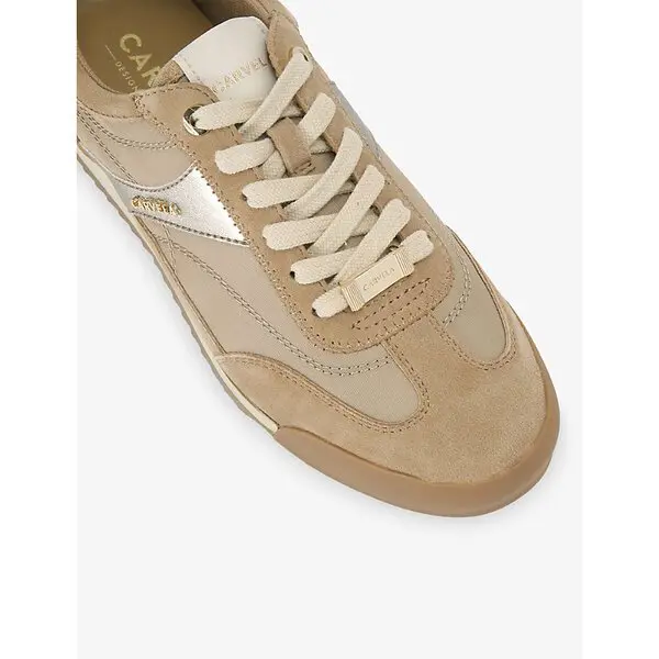 Carvela Costa Suede And Mesh Trainers