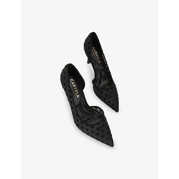 Carvela Positano D'orsay Woven Heeled Courts