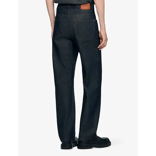 Sandro Regular-fit Straight-leg Jeans