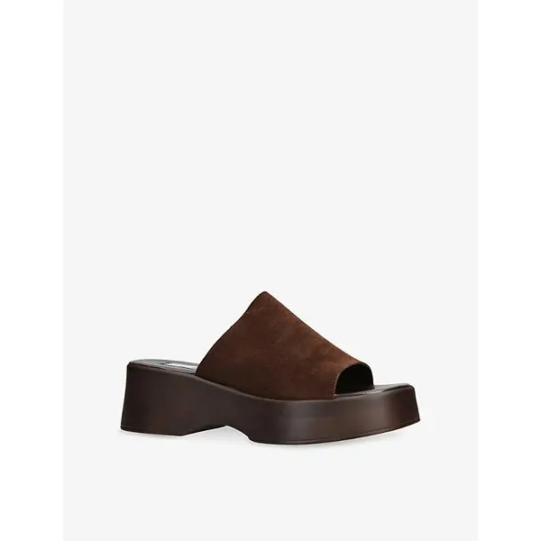 Steve Madden Slinky Heeled Suede Sandals