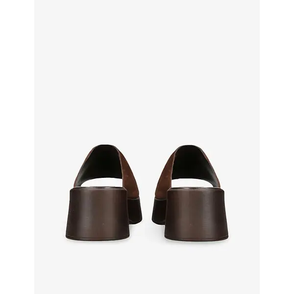 Steve Madden Slinky Heeled Suede Sandals