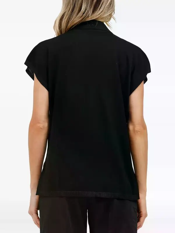 GRAN SASSO Short-sleeve Knit Top