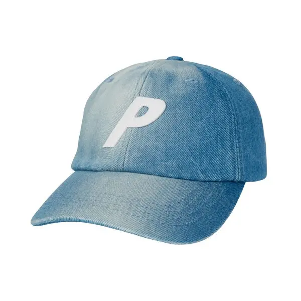 PALACE Denim P 6-panel Cap - Blue