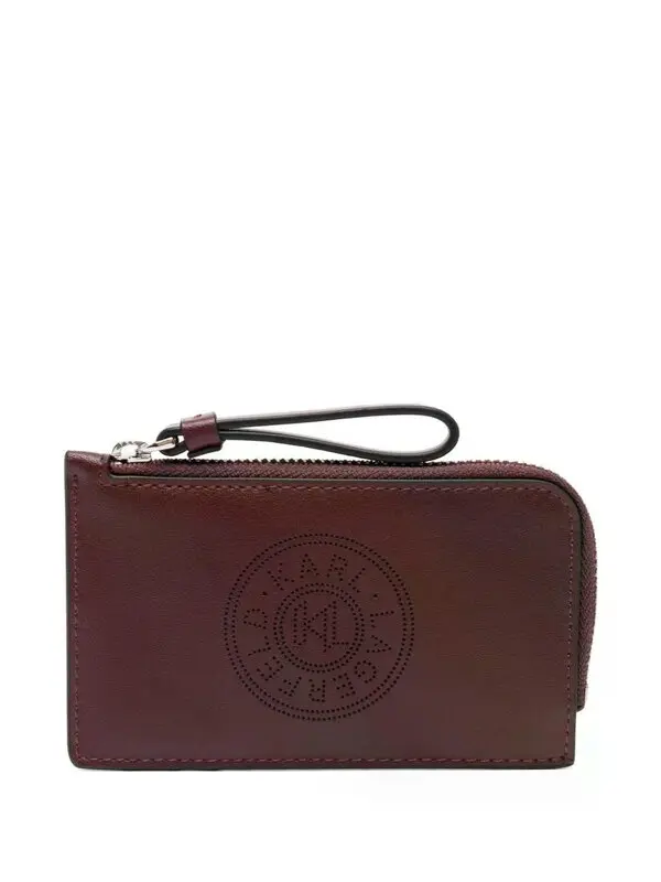 Karl Lagerfeld K/circle Wallet - Red