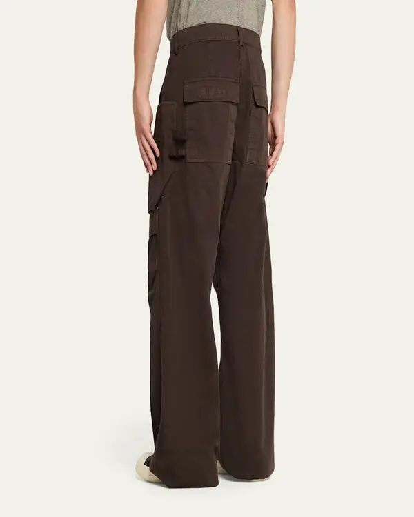 Rick Owens Stefan Relaxed-fit Cargo Pants - Dark Dust