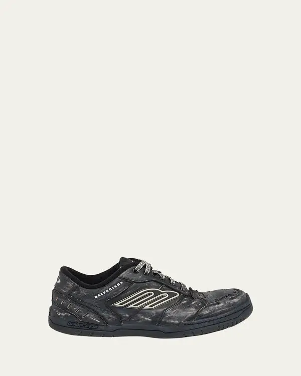 Balenciaga Hamptons Low-top Sneakers - Black