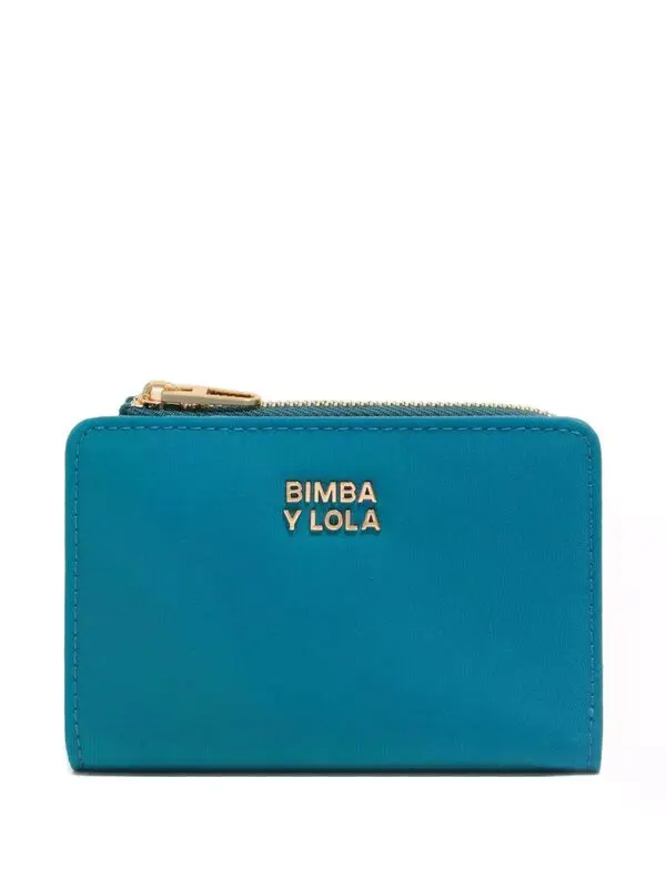 Bimba Y Lola Zip Wallet - Lagoon Blue