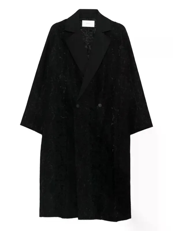 QUETSCHE Patterned Jacquard Coat