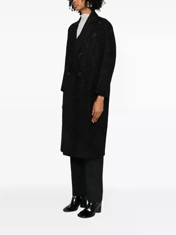 QUETSCHE Patterned Jacquard Coat