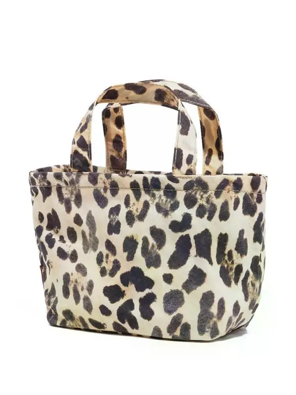 Bimba Y Lola Leopard-print Mini Tote Bag
