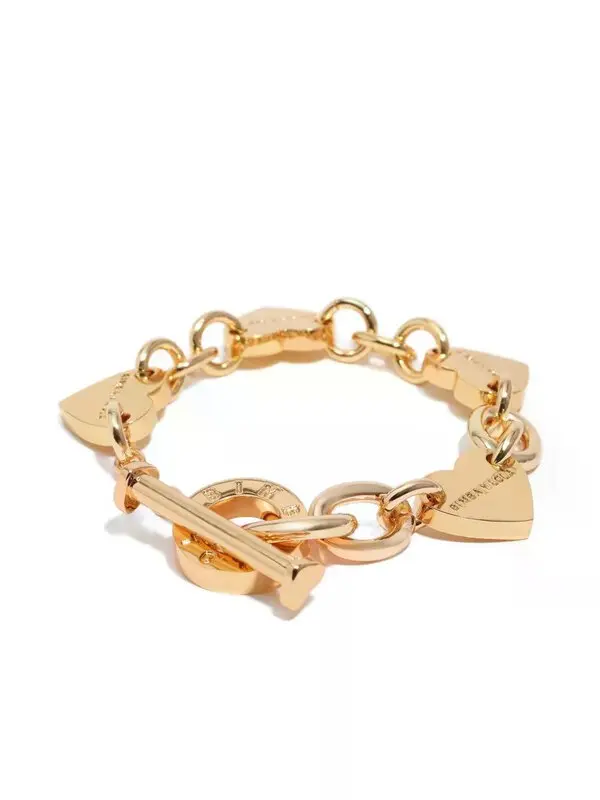 Bimba Y Lola Heart-charm Chain Bracelet - Gold