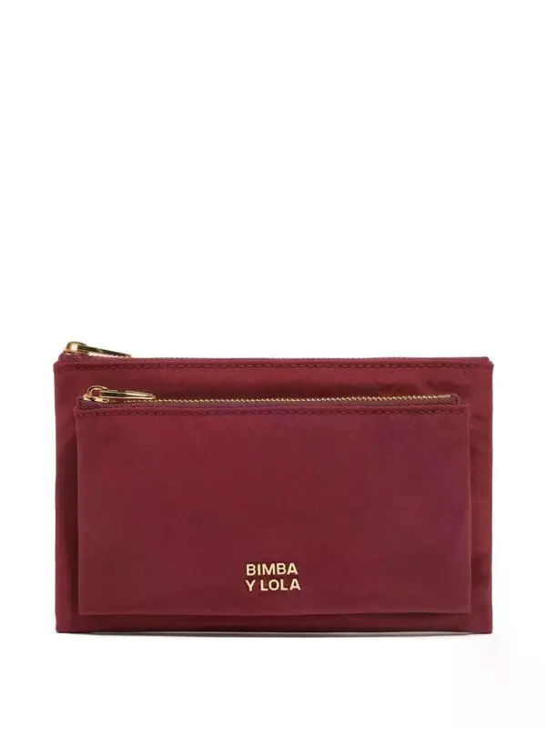 Bimba Y Lola Logo-detail Wallet - Red
