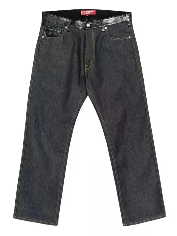Junya Watanabe Leather-patch Jeans