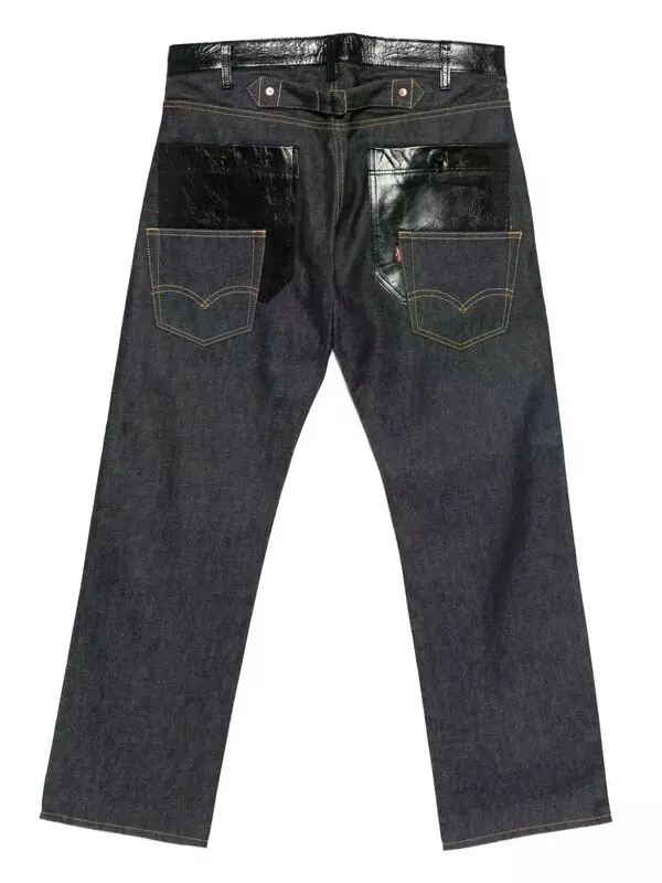 Junya Watanabe Leather-patch Jeans