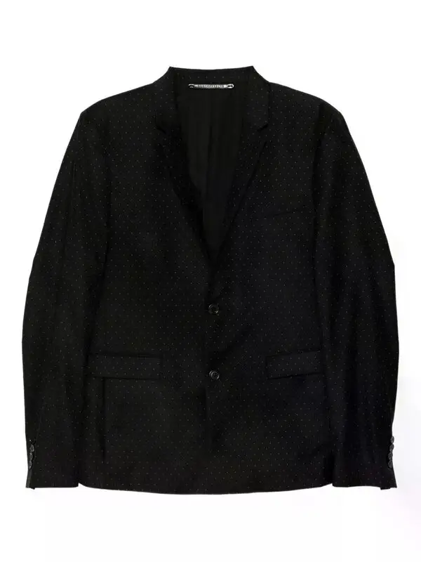 KRIS VAN ASSCHE Micro Polka-dot Blazer
