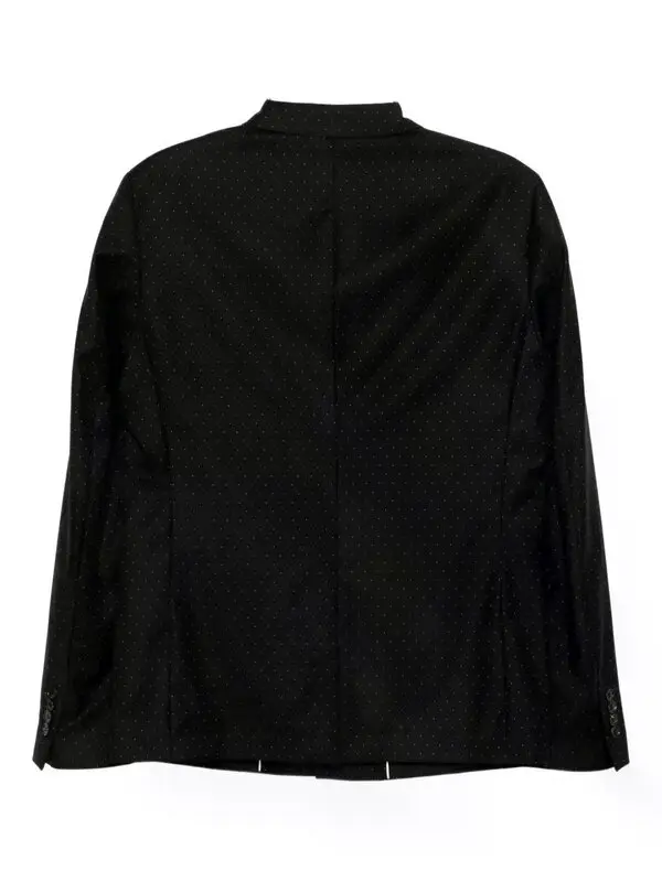 KRIS VAN ASSCHE Micro Polka-dot Blazer