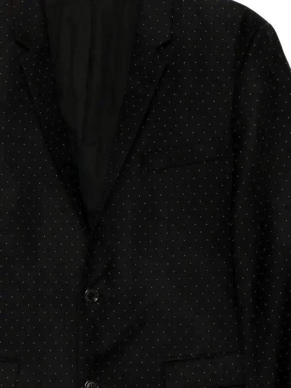 KRIS VAN ASSCHE Micro Polka-dot Blazer