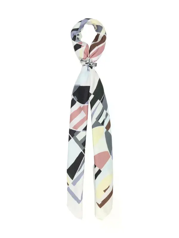 Bimba Y Lola Geometric-pattern Scarf