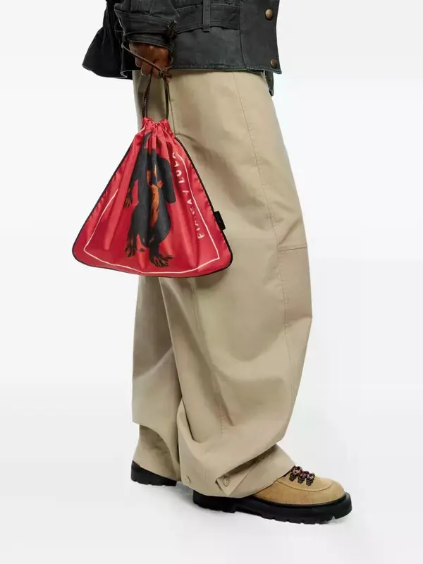 Bimba Y Lola Dog-print Drawstring Pouch