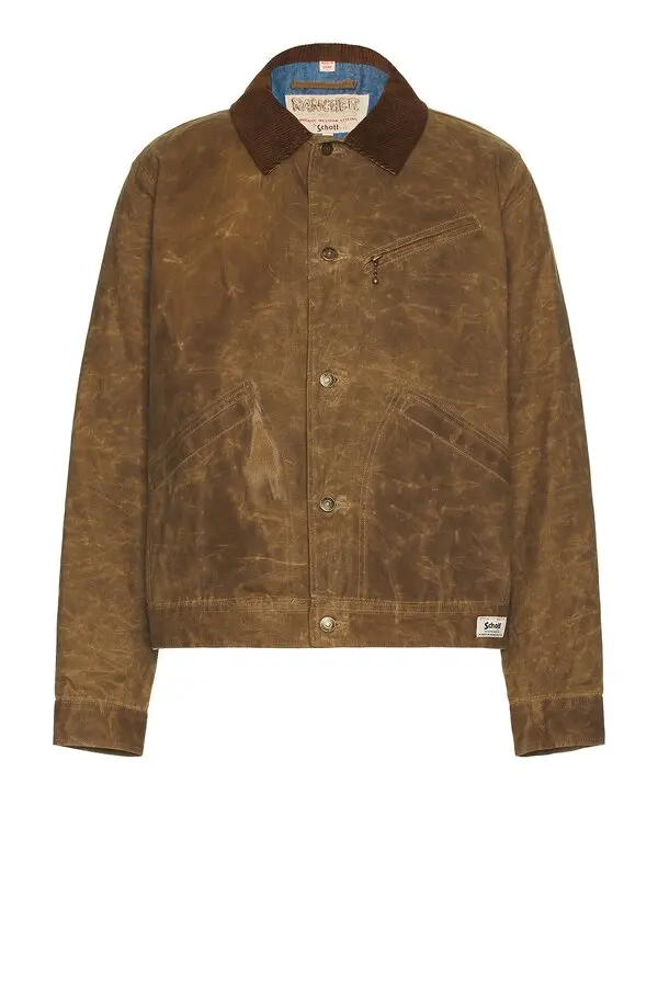 SCHOTT Vintage Bikeriders Jacket - Brown