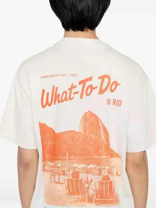 MELT Slogan-print T-shirt