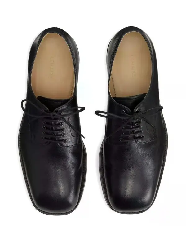 LEMAIRE Elongated-toe Lace-up Derby Shoes