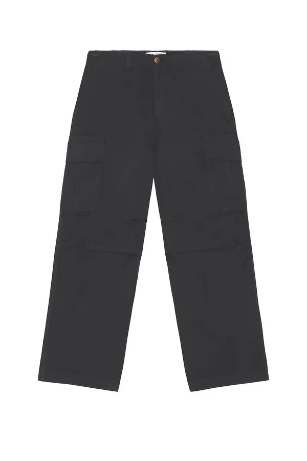 PALMES Ripstop Cargo Trousers - Charcoal